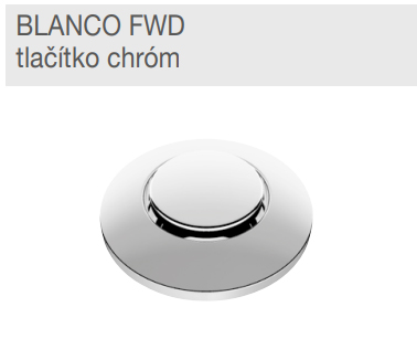 BLANCO 526771 Příslušenství FWD tlačítko chrom | Démos trade, a.s.