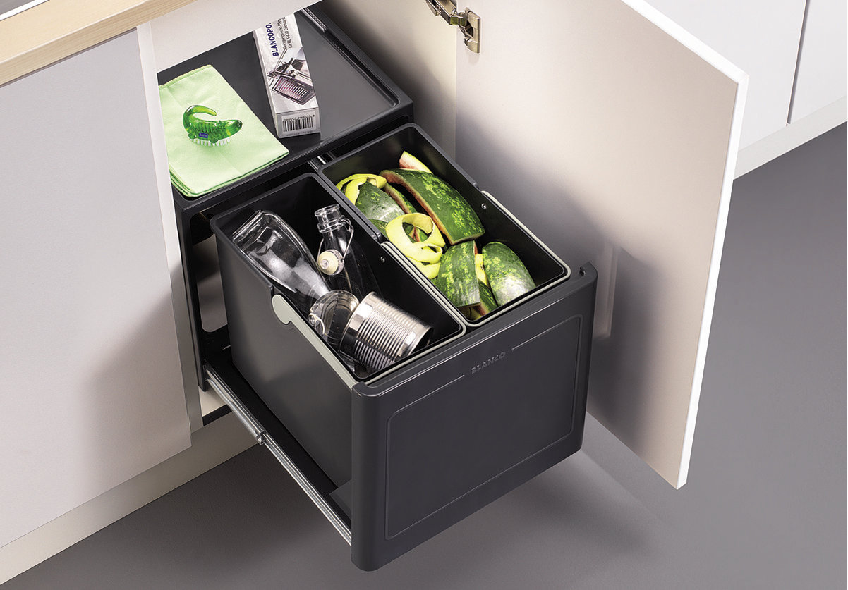 BLANCO 517468 Sorter Select Botton Pro 45/2 Automat výsuv otevřením ...